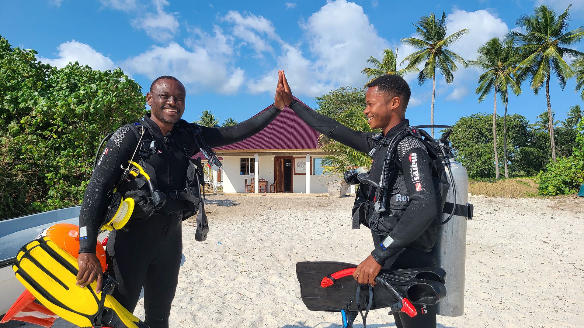Diving in Pemba Island · Fun Divers Zanzibar · Local PADI Dive Resort